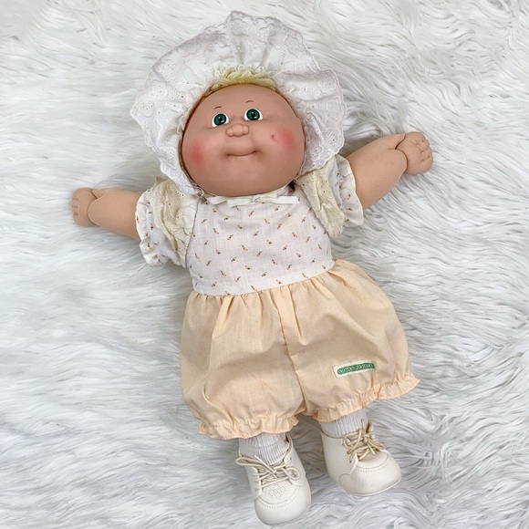 Cabbage Patch Kids | Toys | Cabbage Patch Kids 985 Preemie Girl Blonde ...